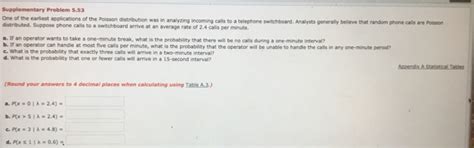 Solved Supplementary Problem 553 One Of The Earliest