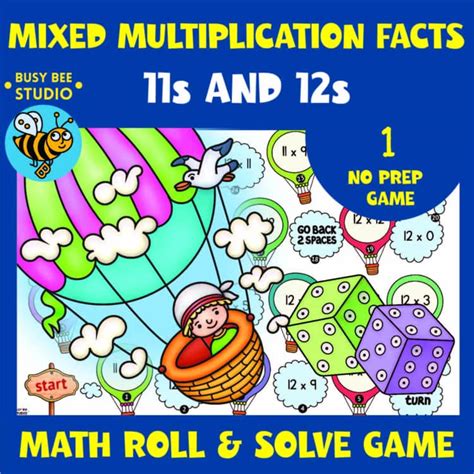 Mixed Multiplication Facts Fluency Games Fun Hands On Multiplication