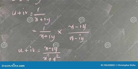 Mathematical Equations On Black Board Mathematics Maths Equations