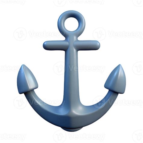 Melancholic Spectacular Minimal Silhouette Of An Anchor Clean Lines Scalable Design Flat