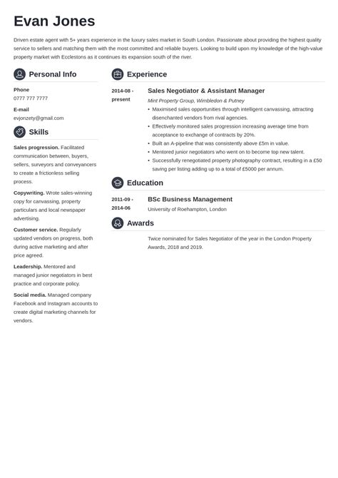 Editable CV Templates You Can Customise For Free