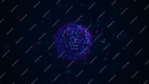 Premium Photo Abstract 3d Rendering Of A Futuristic Background