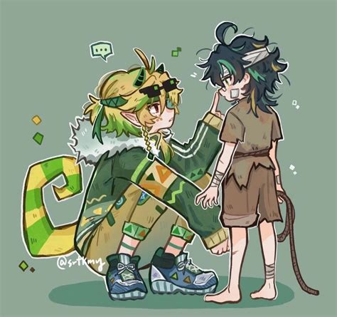 Ajaw Human Form Fanarts Day Ten Genshin Impact Hoyolab