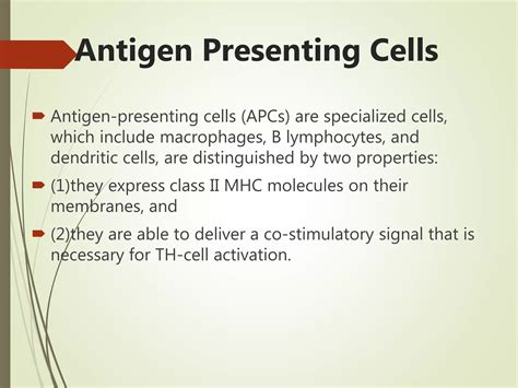 Antigen Processing And Presentation Pptx