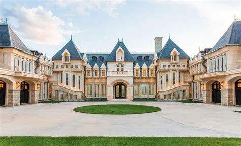 This Mountaintop Limestone Mega Mansion Is Located At 600 Chateau V Road In Evergreen Colorado