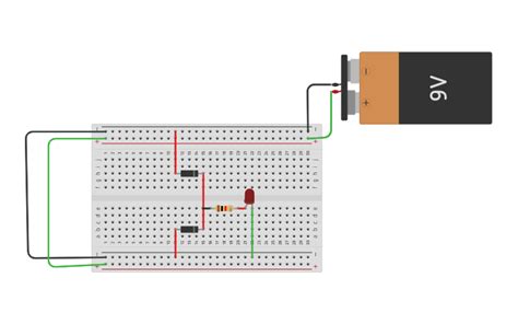 Circuit Design Or Gate Using Drl 406 Tinkercad