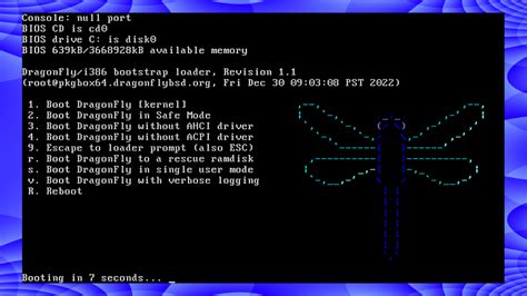After Only Two And A Half Weeks Dragonfly Bsd 642 With Further Fixes Heise Online
