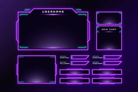 Professional Gaming Overlays Behance