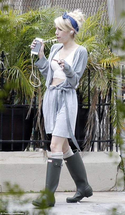 Emma Roberts Smoking Cigarettes