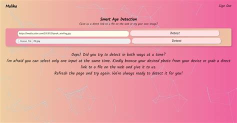 Github Malihakabirsmart Age Detection App Clarifai Machine Learning Front End Project