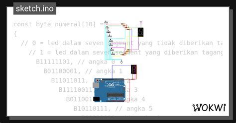 Seven Segmen Wokwi Esp32 Stm32 Arduino Simulator Seven Segmen Wokwi Esp32 Stm32 Arduino Simulator