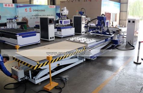 Gc1325af Cnc Router Machine With Auto Load And Unload Device For