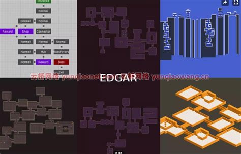 Unity资产 Edgar Pro Procedural Level Generator云桥网络