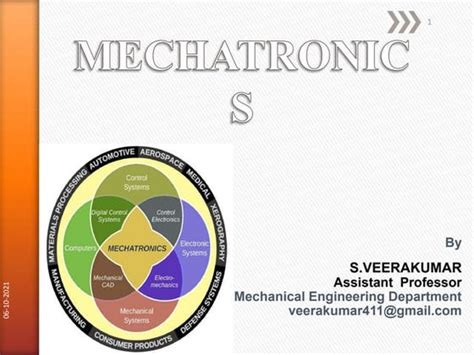 Mechatronics Ppt Robotics Technology And Computing