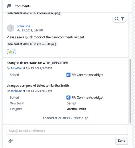 Workshop • Event Trigger And Navigational Widgets • Comments • Palantir