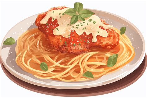 美味的肉排面插画图片下载 正版图片600074066 摄图网