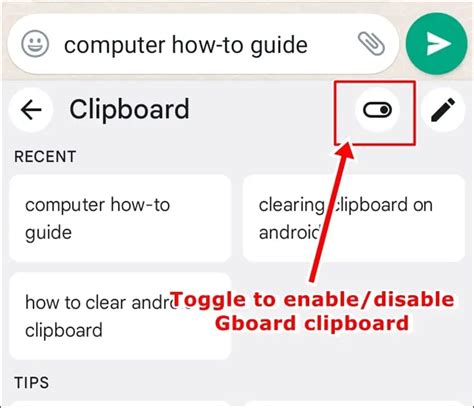 How To Clear The Clipboard On Android