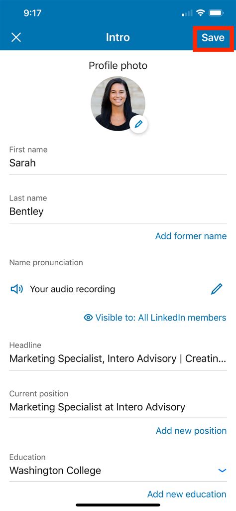 Biz Tips Quick Tip Add Your Name Pronunciation On LinkedIn BizAtomic