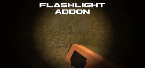 Flashlight By Insare V4 Minecraft Pe Addons