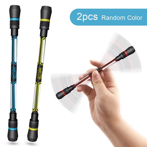 회전 펜 핸들 핸드 피젯 스피너 어린이 성인 소년 감각 스트레스 해소 장난감 안티 스트레스 대상 사무실 2 개피젯 스피너 Aliexpress