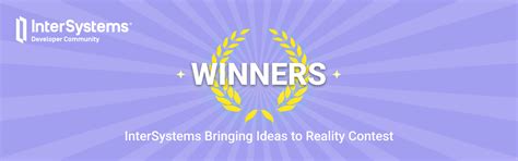 ★受賞者発表！★intersystems アイデア実現コンテスト（usコミュニティ） Intersystems Developer