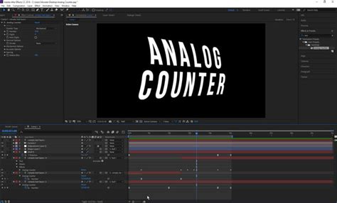Analog Counter For After Effects Vdodna
