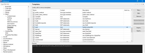 Keyboard Shortcuts Whats The Trick To Write Code Faster In Eclipse