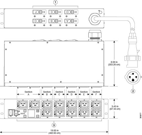Cisco R42612 Rack And RP Series Metered Input PDU Installation Guide Specifications Cisco RP
