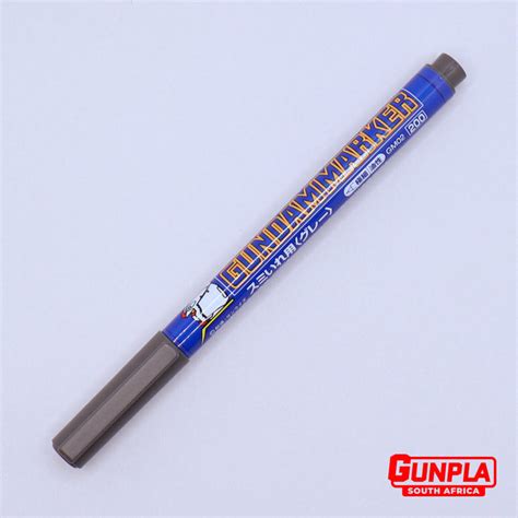 Gundam Marker Gm02 Gray Fine Tip For Panel Lining — Gunpla Sa