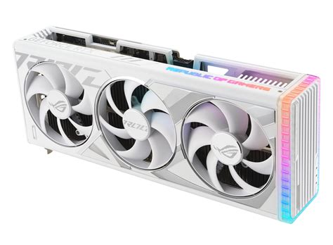 华硕ROG推出RTX4090和RTX4080白色猛禽显卡 哔哩哔哩