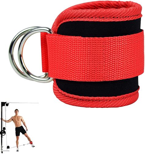 jp ankle strap nylon webbing ankle cable attachment for gym ankle band for