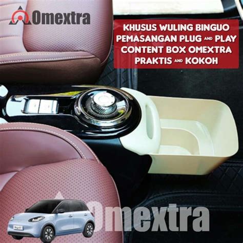 Jual Wuling Binguo Content Box Omextra Console Box Wuling Bingo Central Box Binguo Storage Box