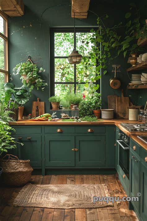 Forest Green Kitchen Cabinets Ideas