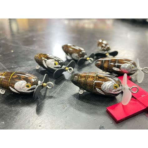 Dark Stream Vortex Dsv水面系前槳漂流彈頭魚45f手作微拋螺旋槳拖拉機 蝦皮購物