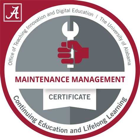 Maintenance Certification Programs Online Wyck