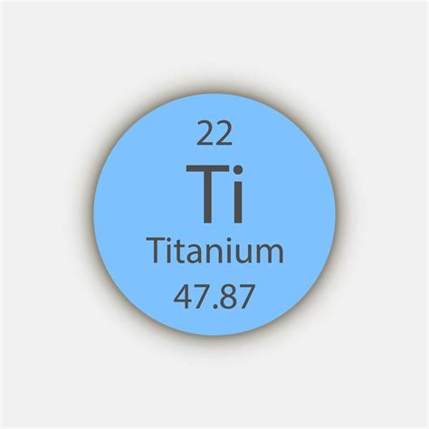 Titanium Element Periodic Table Chemical Elements Clipart Titanium
