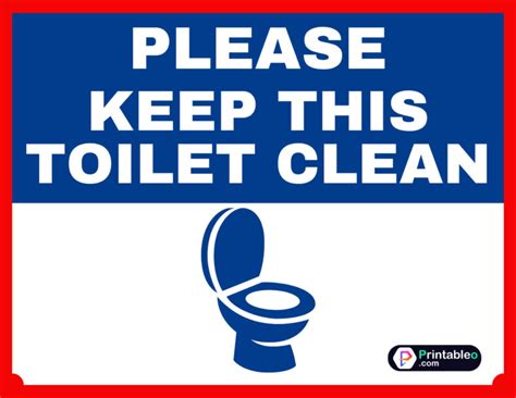 81 Restroom Bathroom Toilet Sign Printableo Com
