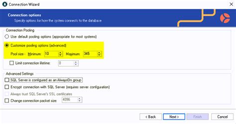 Could Not Connect To Sql Server Database All Pooled Connections Were In Use And Max Pool Size