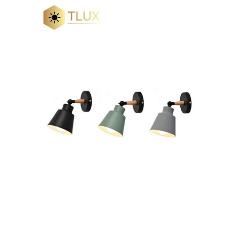 Macaron Cone Wall Light Series Tlux