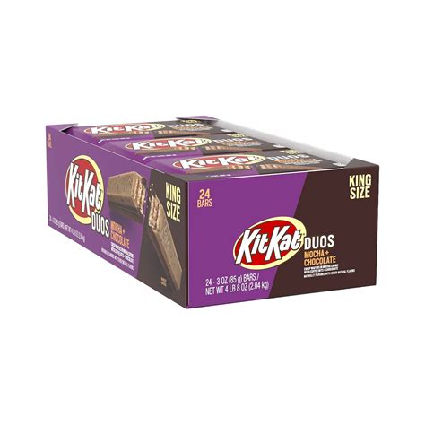 Kit Kat Mocha And Chocolate Kingsize Case Of 24 Yeg Exotic