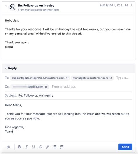 Compose An Email Twilio