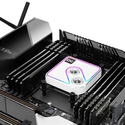 Alphacool Core 1 Aurora White Rgb Cpu Waterblock Amd Intel Ordinary Cooling Gear