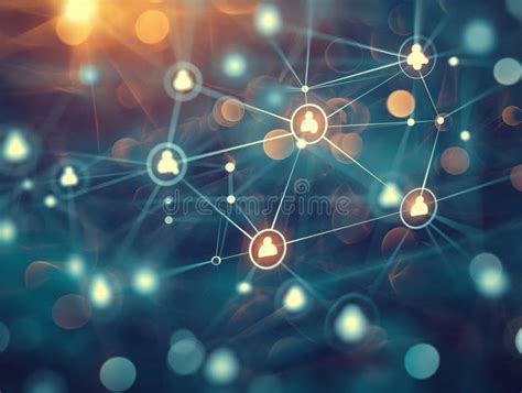 Abstract Social Network Connectivity Concept Stock Image Image Of Linked Digital 317895495