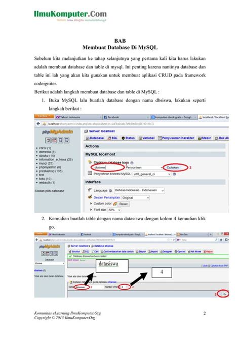 Aplikasi Crud Menggunakan Framework Codeigniter Dengan Teknik