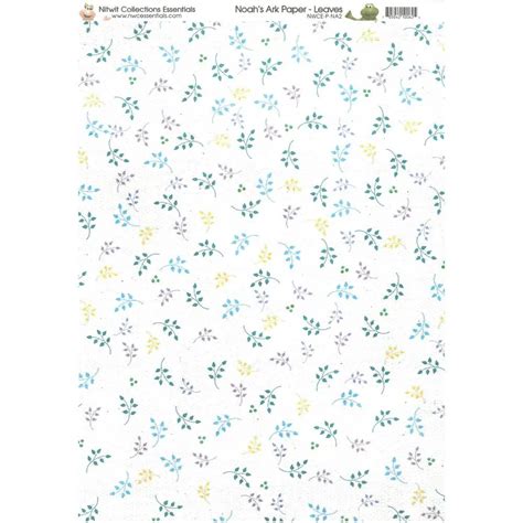 Nitwits Noahs Ark Leaves A4 Card The Mulberry Bush