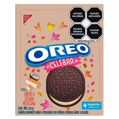 Galletas Oreo Chocolate Con Relleno Sabor Cocada 252 G Walmart En Línea