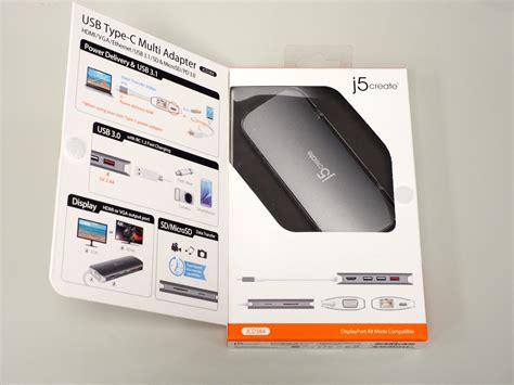 開箱 j5create USB Type C 10 合 1 擴充基座 JCD384 G T Wang