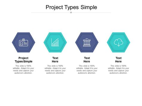 Project Types Simple Ppt Powerpoint Presentation Summary Guidelines Cpb Presentation Graphics