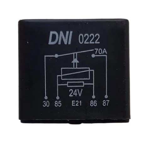 Relé Auxiliar Universal 21244698 Volvo Dni 0222 24v Auto Truck