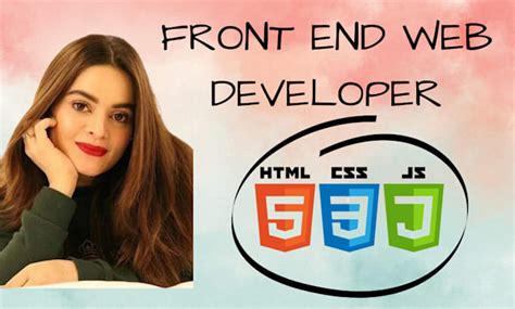 Be Your Frontend Web Developer In Html Css Js By Faiqaishaar Fiverr